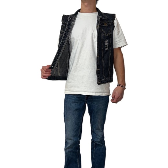 Jackets & Coats | Dark Cutoff Jean Jacket | Poshmark